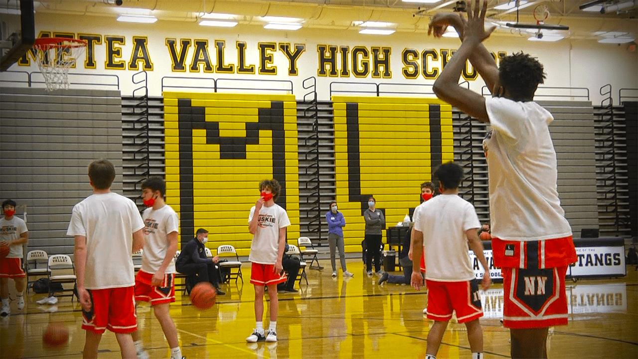 Boys Basketball Naperville North vs. Metea Valley 03.11.21 | NCTV17