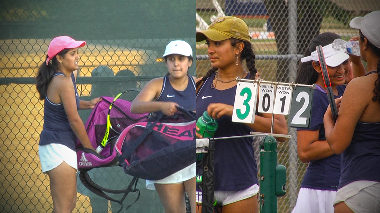 Huskies Seeing Double with Tennis Twin Trio | NCTV17