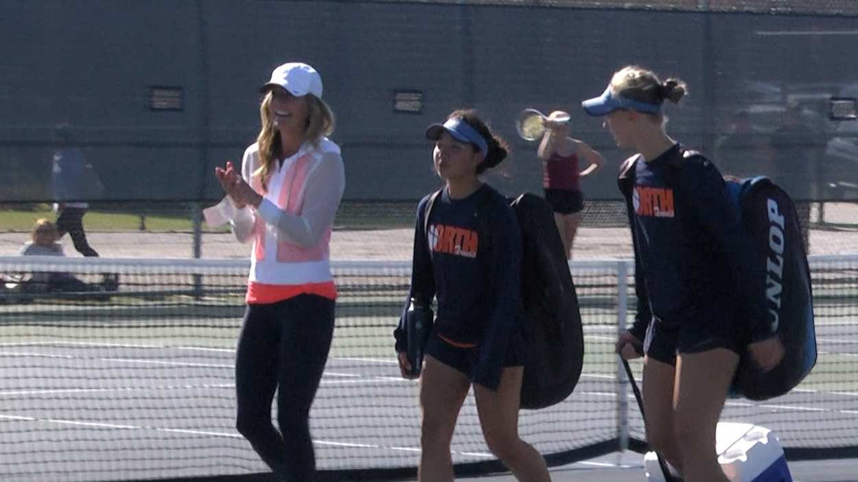 Brooke Coffman and Gabby Lee Make Historic State Tennis Run | NCTV17