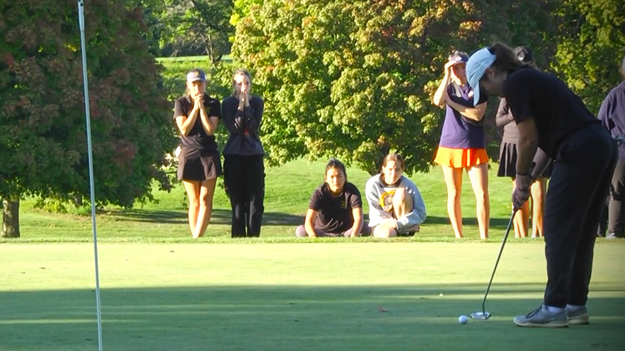 Macey Martin Sinks Putt to Secure State Spot
