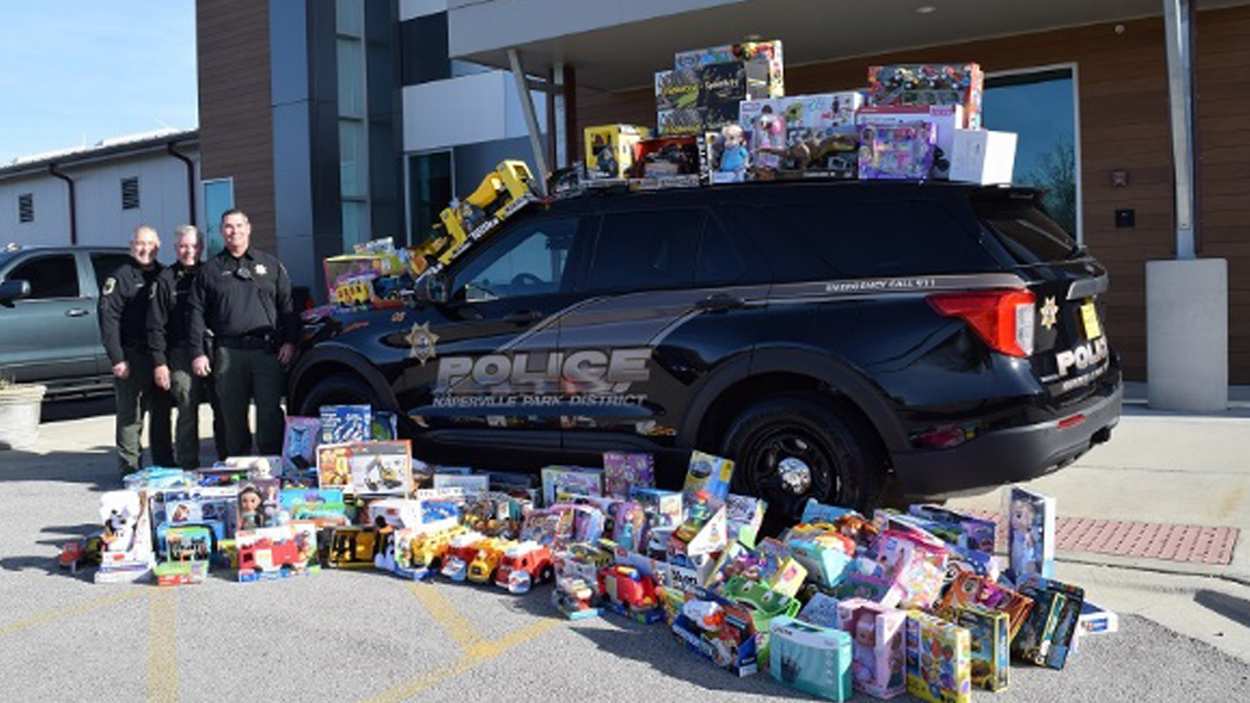 Naperville Park District Police Ask For Donations For Toys For Tots
