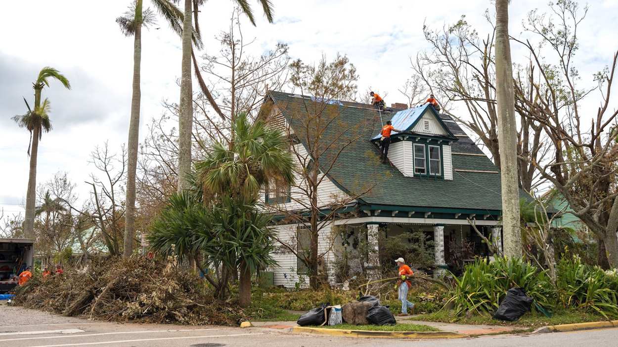 Edward Hospital Workers Help in Hurricane Ian Relief Efforts