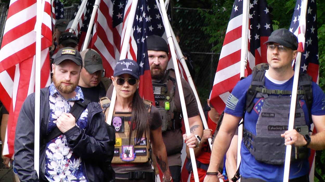 Naperville Salute's second annual Ruck March honoring those who serve