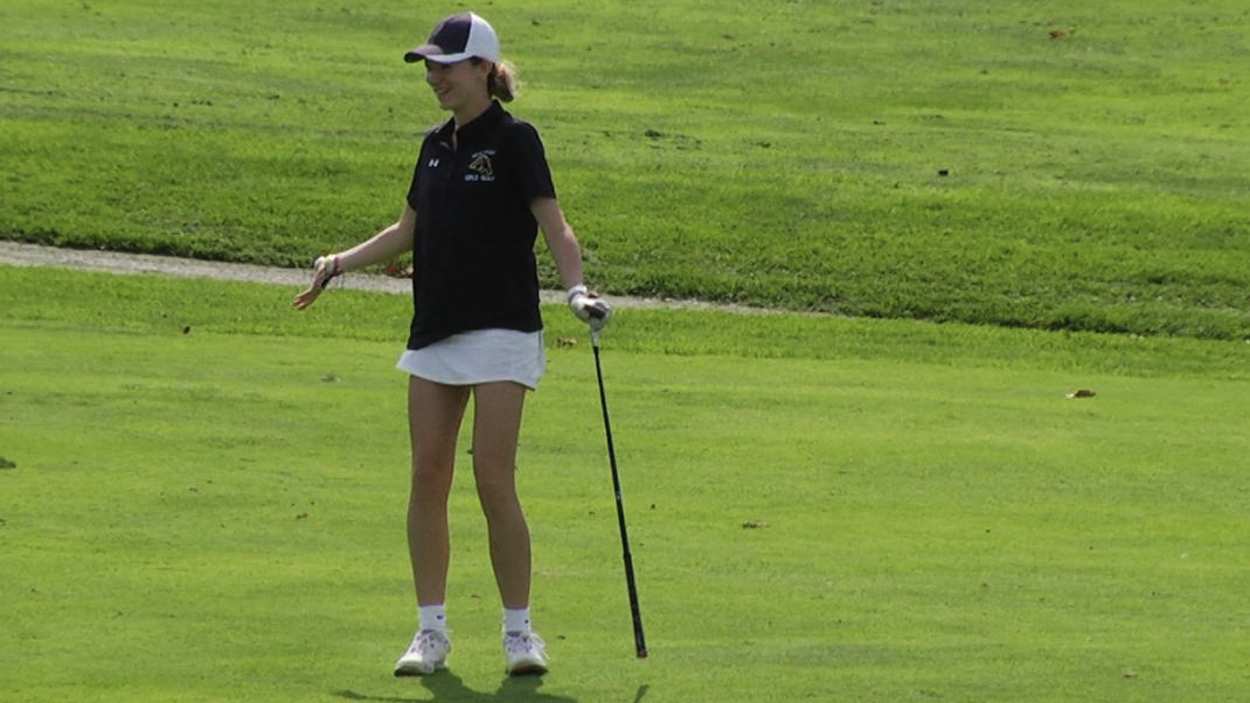 Metea Valley’s Ansley Ellis hits the flag stick | NCTV17