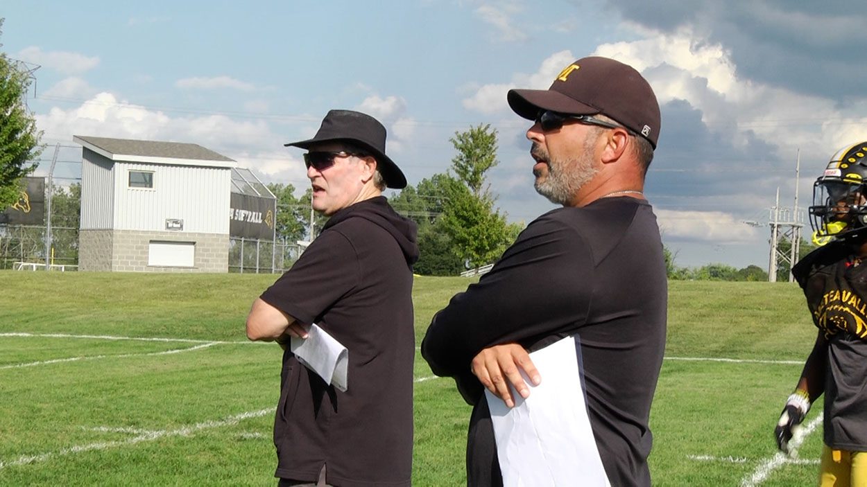 The Parpet Family reunites with Metea Valley Football