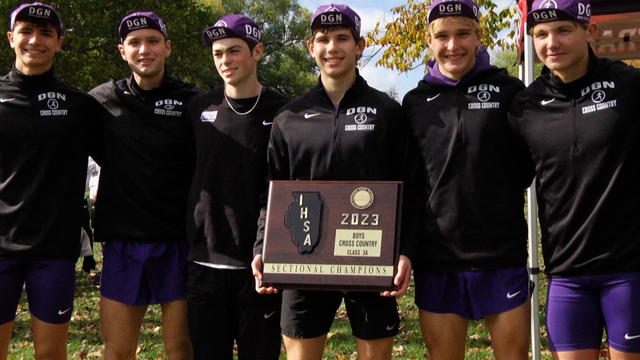 Downers Grove North runs away with the 3A boys cross country sectional