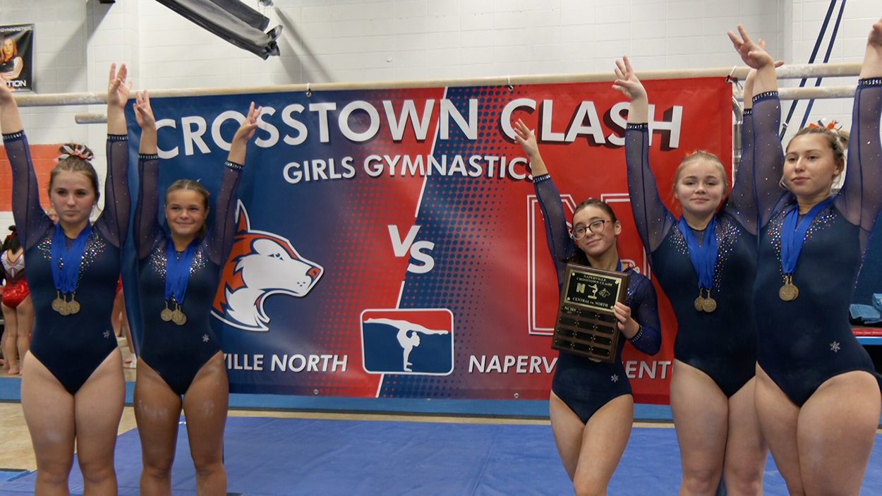 Naperville North girls gymnastics edges out Naperville Central in the ...