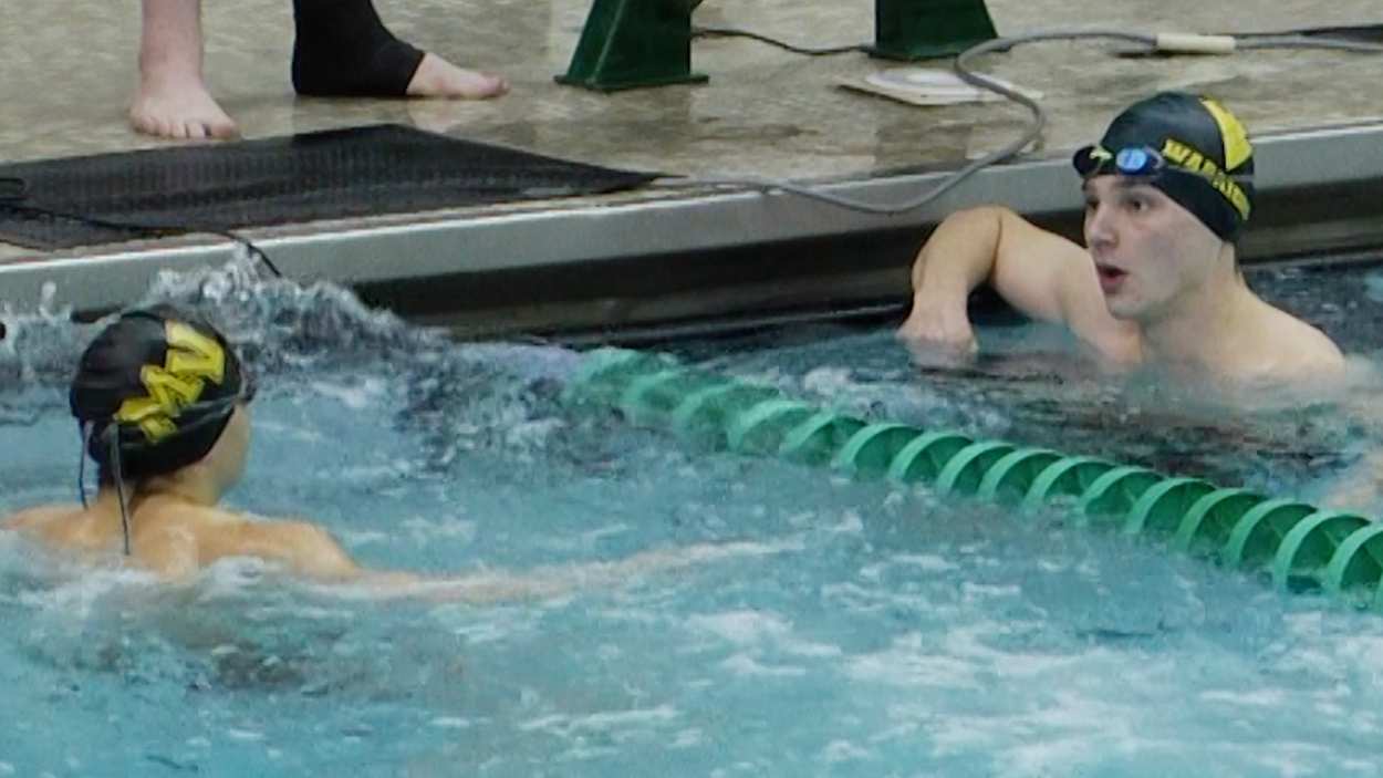 Waubonsie Valley boys swimming secures a big win over Metea Valley