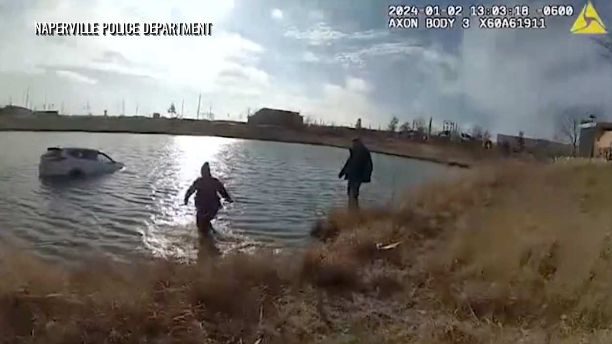 Naperville Police Department releases bodycam video from water rescue ...