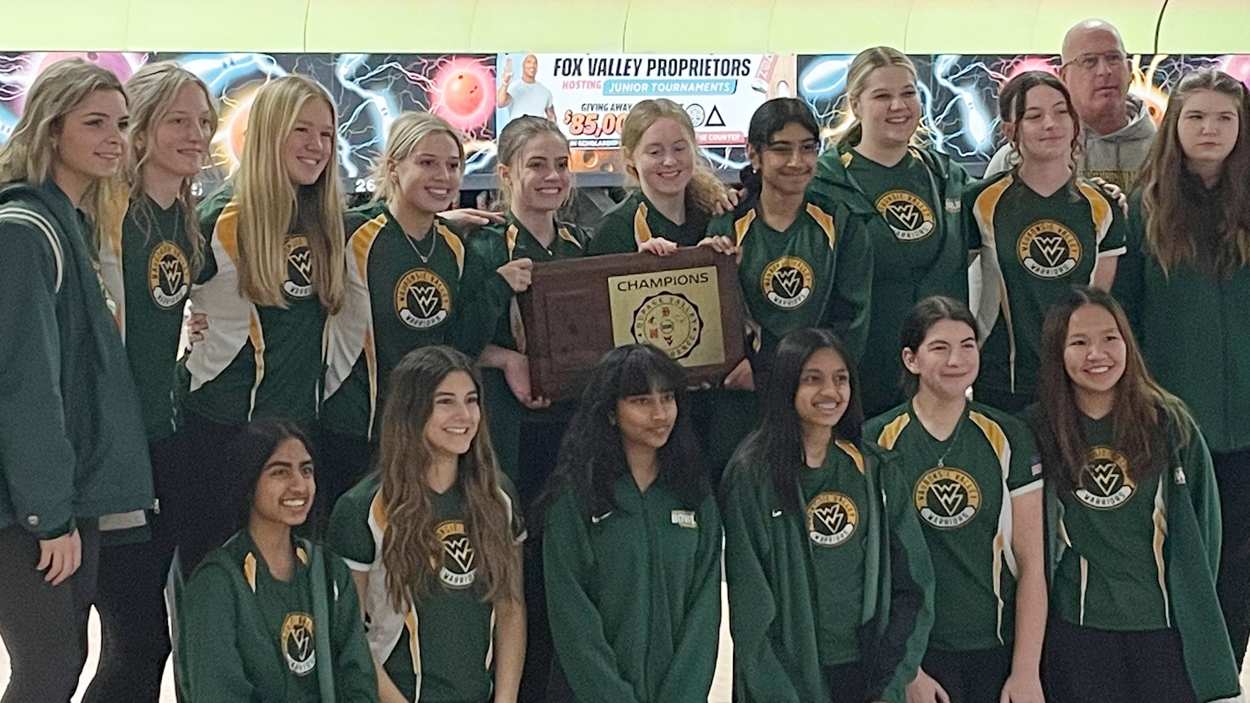 Waubonsie Valley girls bowling wins DVC Championship on Position Night