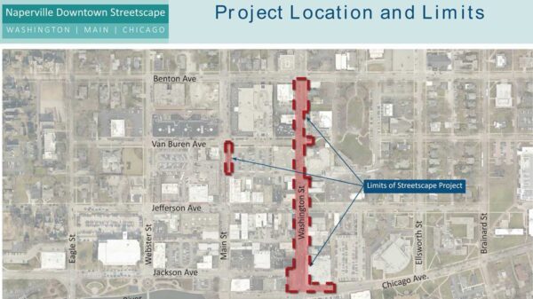 More traffic woes for downtown Naperville with streetscape construction ...