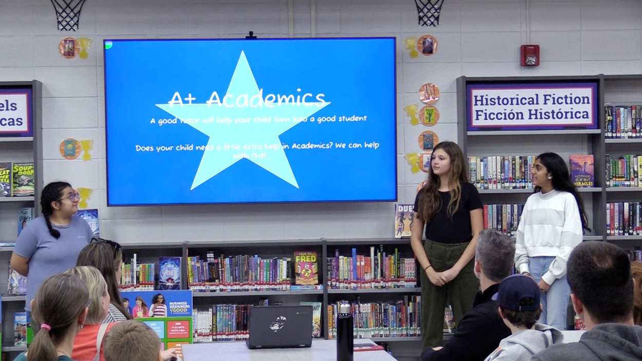 Jefferson Junior High students present company ideas at Business ...