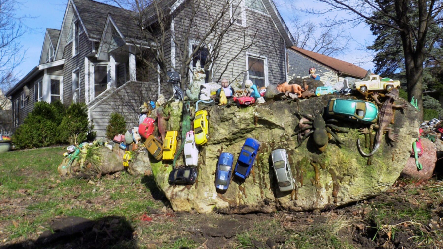 Naperville’s Magic Rock saved, neighbor welcomes local landmark to her ...