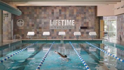Life Time planning fitness, resort facility in Naperville