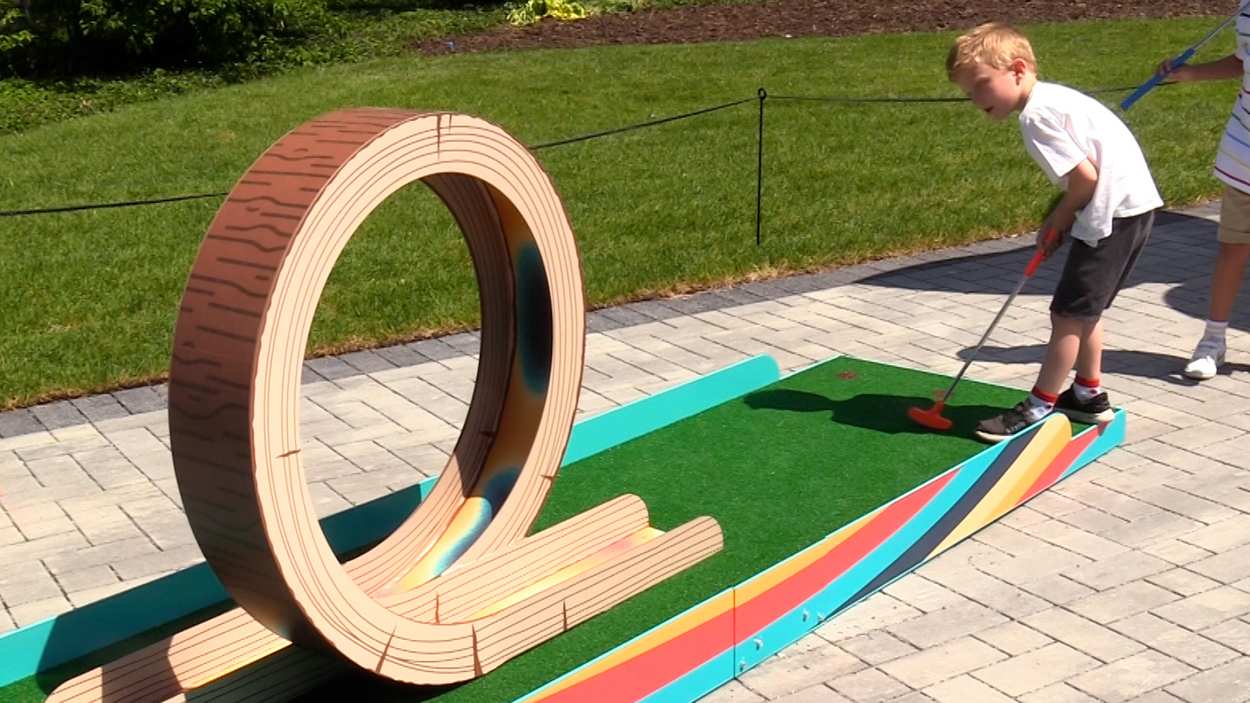 The Morton Arboretum unveils Wonder Woods mini golf course | NCTV17