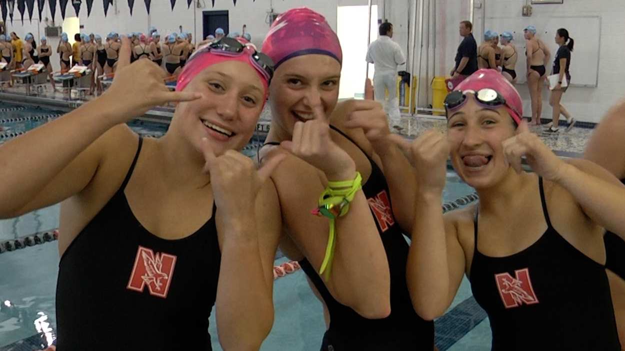 Naperville Central girls swimming outlasts Naperville North | NCTV17