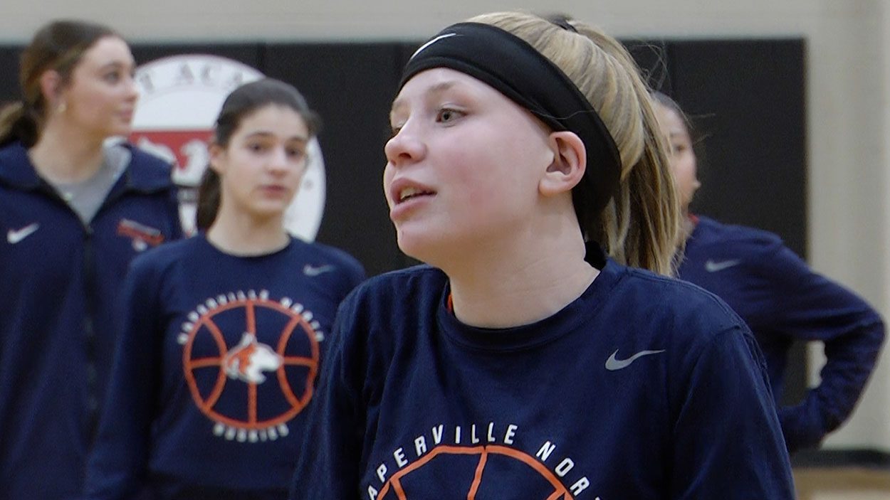 Naperville North girls basketball hangs on to defeat Oswego East in the ...