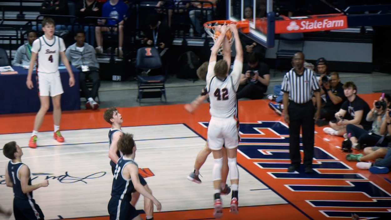 Benet’s Colin Stack posterizes a defender on the alley-oop in the State ...