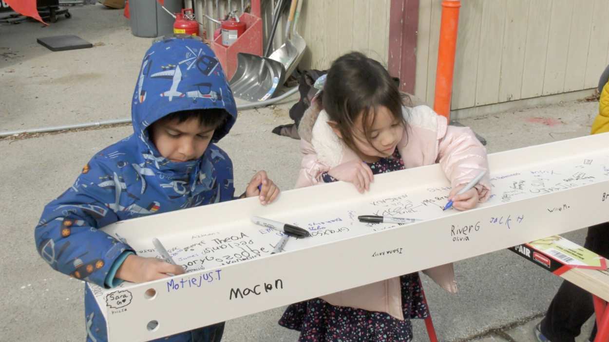 Ranch View Elementary students leave their mark on new expansion | NCTV17