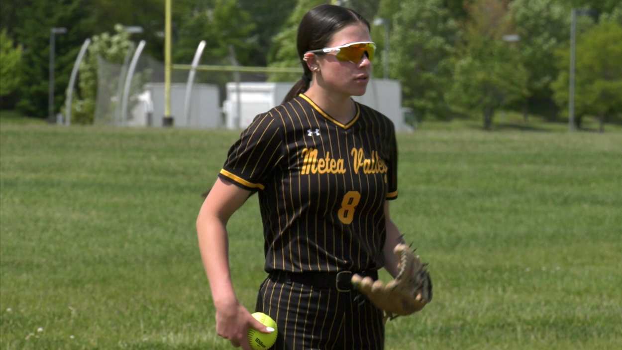 Charlie Benesh becomes winningest pitcher in Metea Valley softball ...