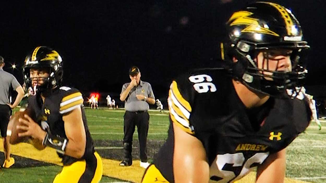 Andrew football survives the Waubonsie Valley second-half surge | NCTV17