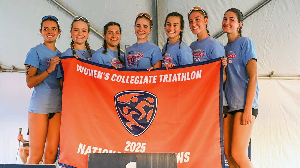 North Central College women's triathlon wins fourth straight national ...