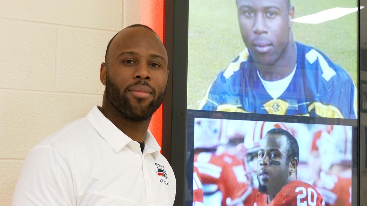 Former NFL star James White starts role as Benet football coach